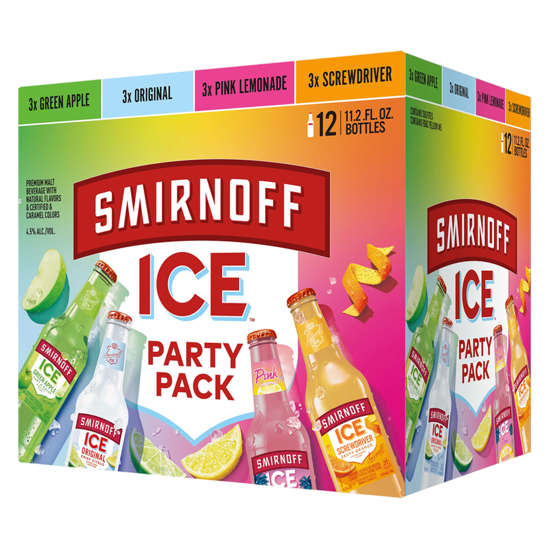 Smirnoff Cocktail Variety 12pk 11.2oz Btl - Smirnoff – BevMo!