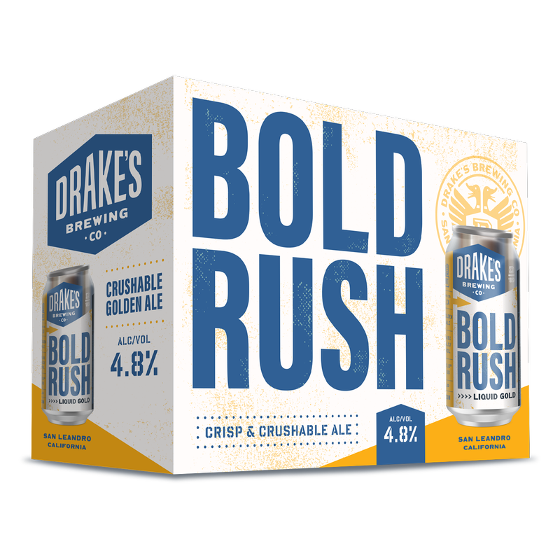 Drake's Bold Rush Golden 12PKC - Drake's Brewing – BevMo!