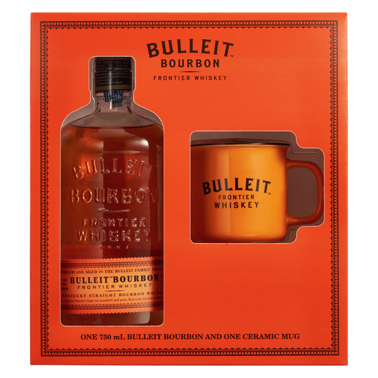 Bulleit Bourbon Whiskey Gift 750ml (90 Proof) - Bulleit – BevMo!