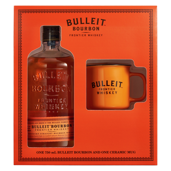 Bulleit Bourbon Whiskey Gift 750ml (90 Proof) - Bulleit – BevMo!