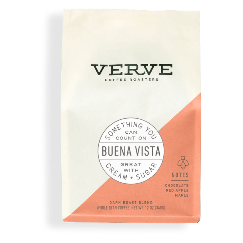 Verve Coffee, Buena Vista Dark Roast, 12 oz - Verve Coffee Roasters ...