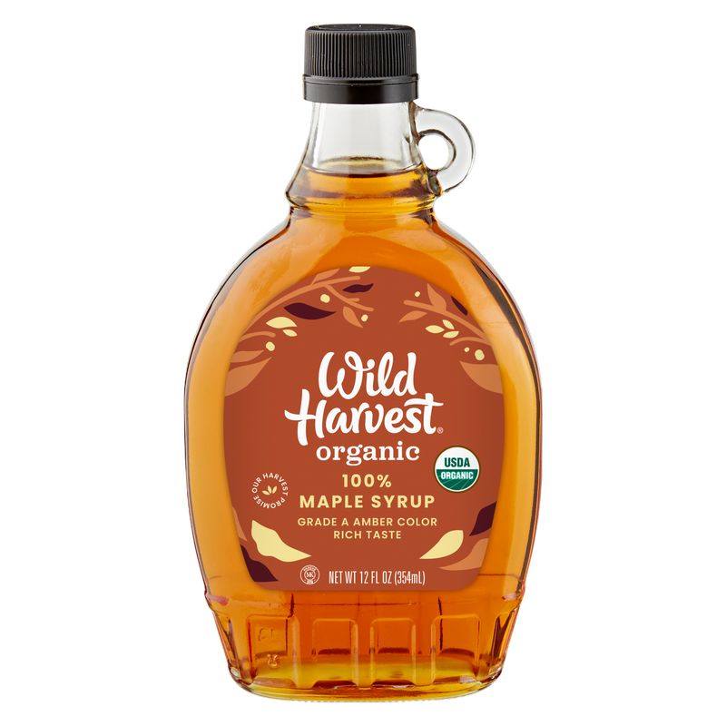 Wild Harvest Organic Maple Syrup, 12oz. - Wild Harvest – BevMo!