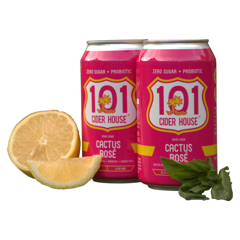 101 Cider House Cactus Rose 4pk 12oz Can 6.9% ABV - 101 Cider – BevMo!