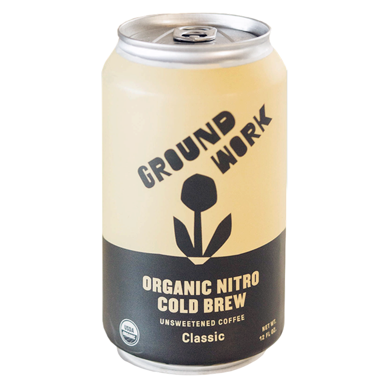 Groundwork Organic Nitro Cold Brew Classic - BevMo! – BevMo!