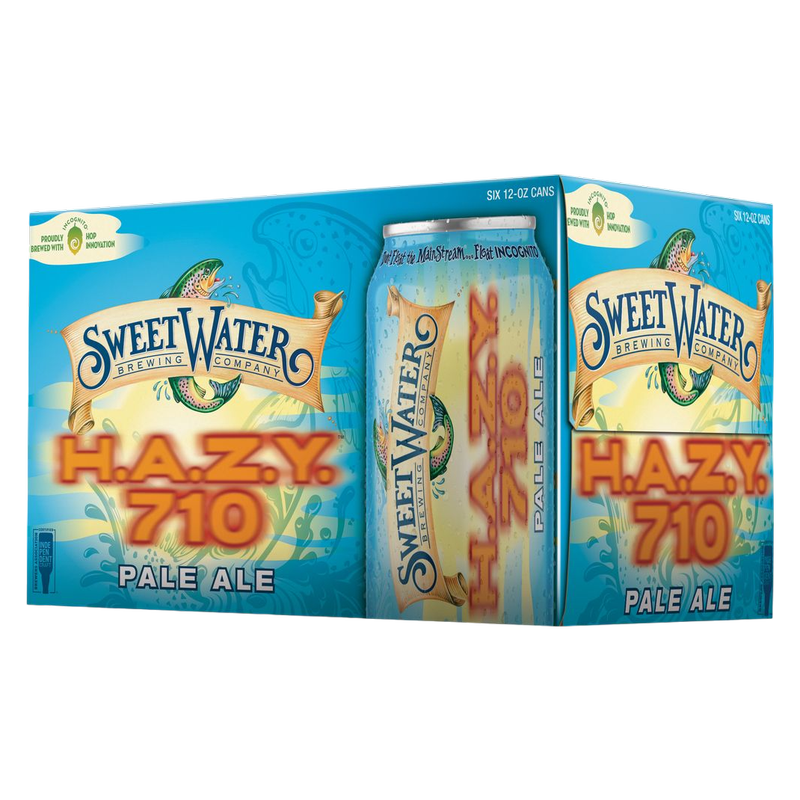 Sweetwater 710 Hazy Pale Ale 6pk 12oz Cans - SweetWater – BevMo!