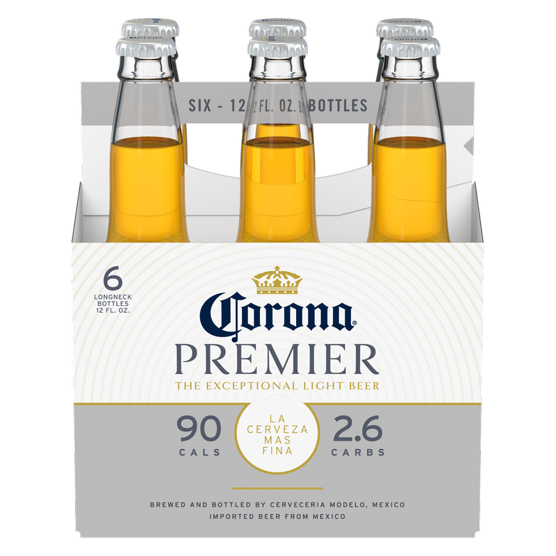 Corona Premier 6pk 12oz Btl 4.0% ABV - Corona Premier – BevMo!