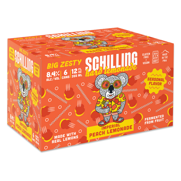 Schilling Imperial Lemonade Seasonal 6pk 12oz Can - Schilling Cider ...
