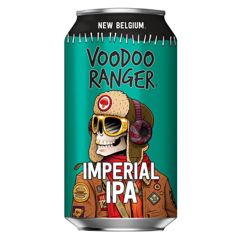 New Belgium Voodoo Ranger Imperial IPA 12pk 12oz Can 9.0% ABV - New ...