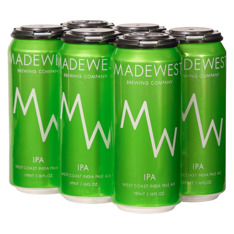 Madewest IPA 6PKC - MadeWest – BevMo!