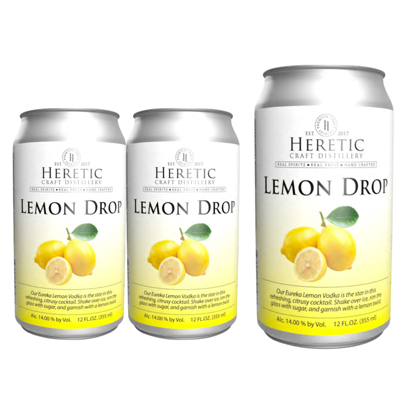 Heretic Lemon Drop 4pk 12oz - Heretic – BevMo!