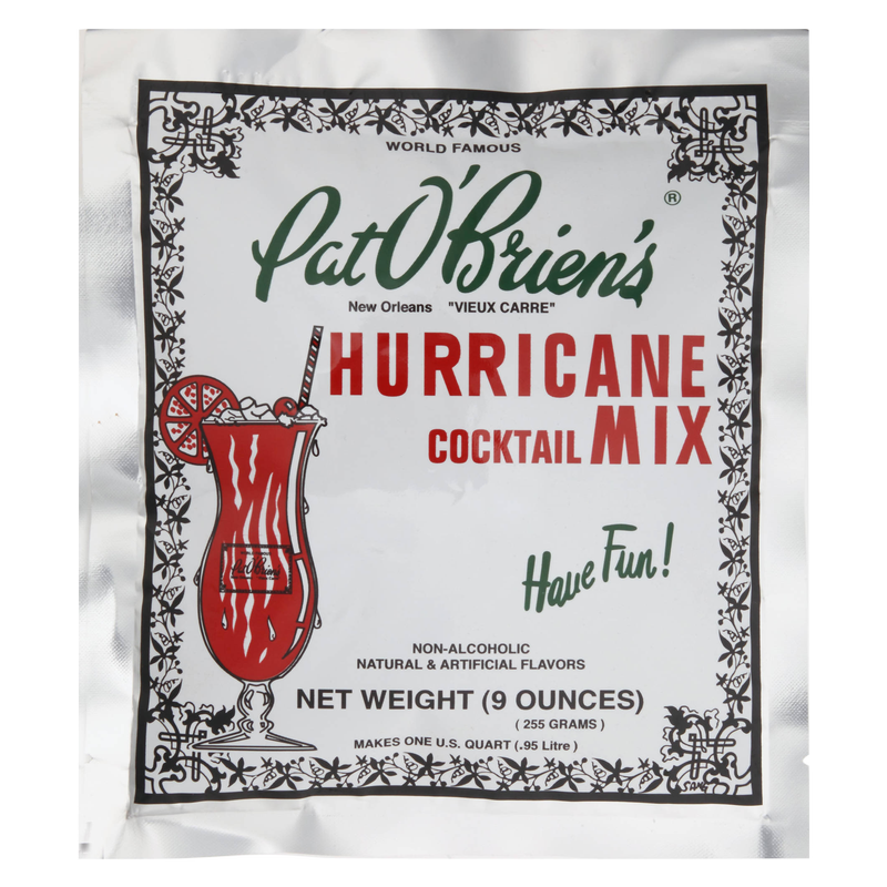 Pat O'Brien Hurricane Mix 9oz - Pat O'Brien – BevMo!