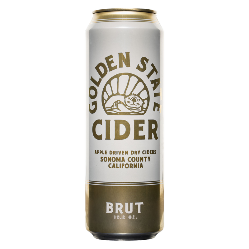 Golden State Cider Brut Single 19.2oz Can - Golden State Cider – BevMo!