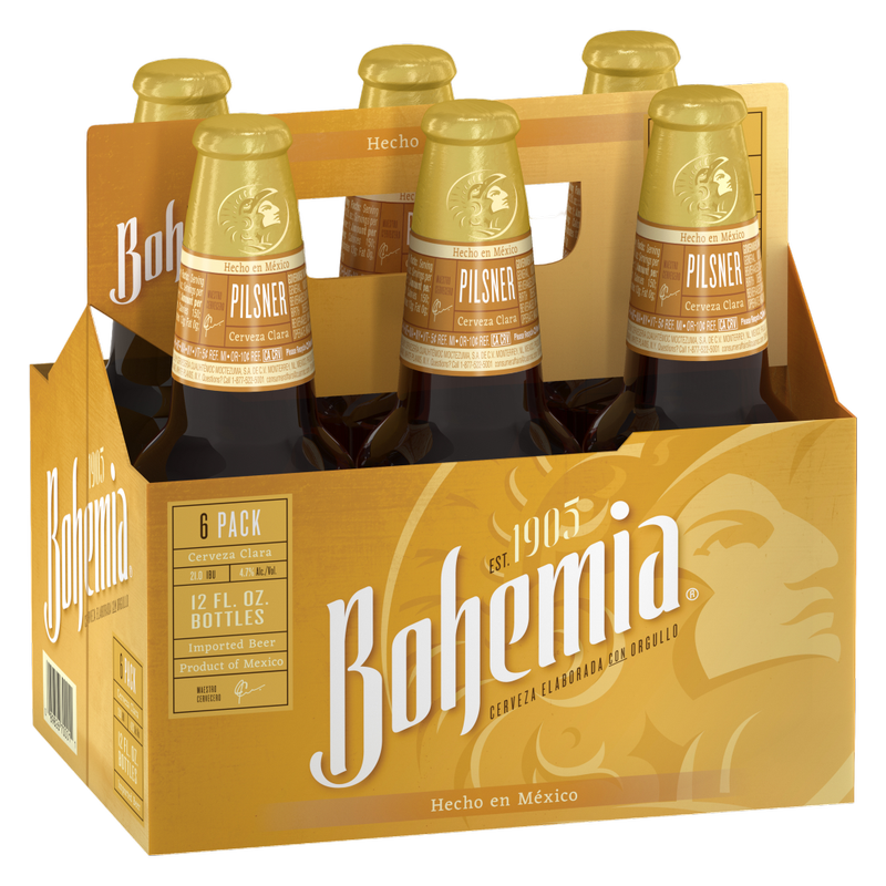 Bohemia 6pk 12oz Btl - Bohemia – BevMo!