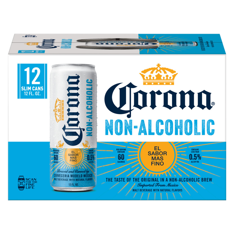 Corona Non-Alcoholic 12pk 12oz Cans - Corona – BevMo!