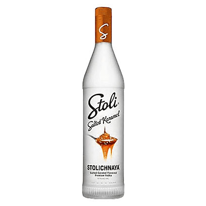 Stoli Salted Karamel Vodka 750ml - Stoli – BevMo!