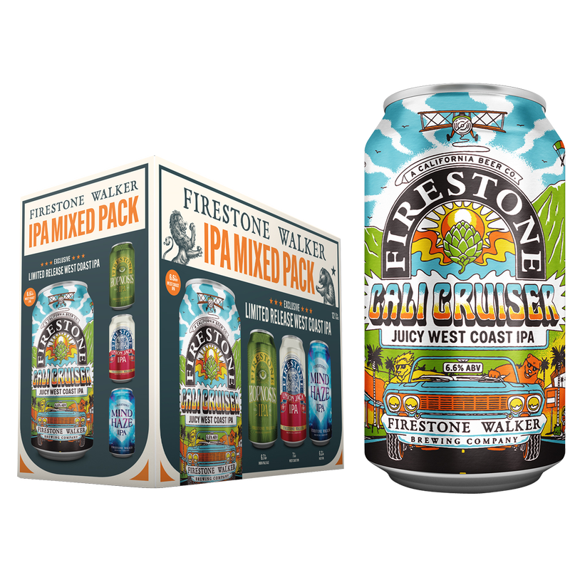 Firestone Walker Crafted Thru Hops Mixed Pack 12pk 12oz Can – BevMo!