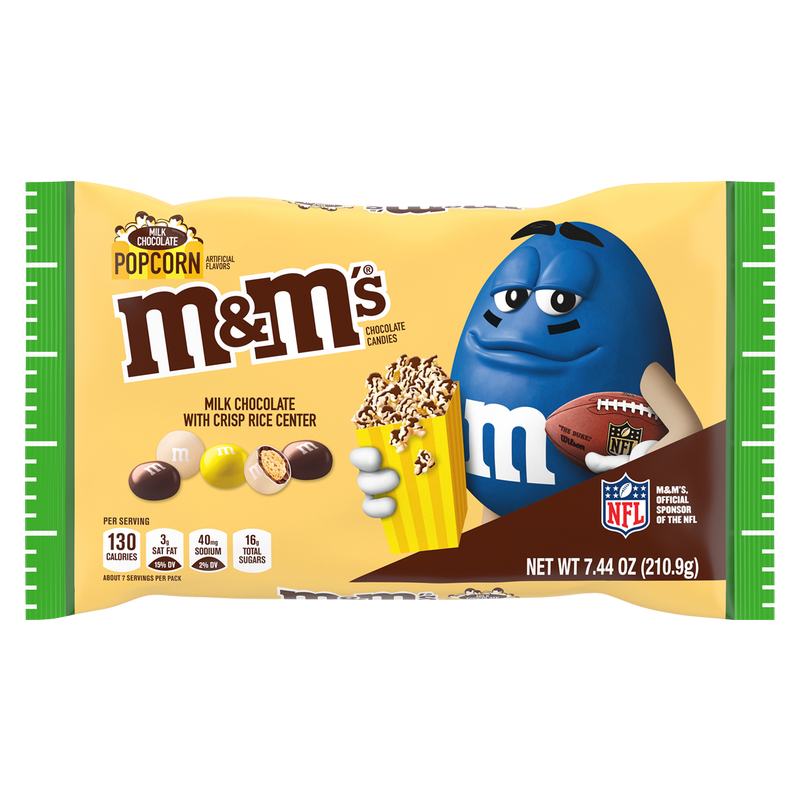 M&M's Popcorn Milk Chocolate Candies 7.44oz - BevMo! – BevMo!