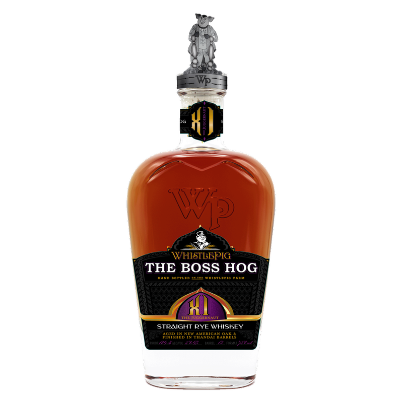 Whistlepig Rye Boss Hog XI 750ml Bottle - WhistlePig – BevMo!