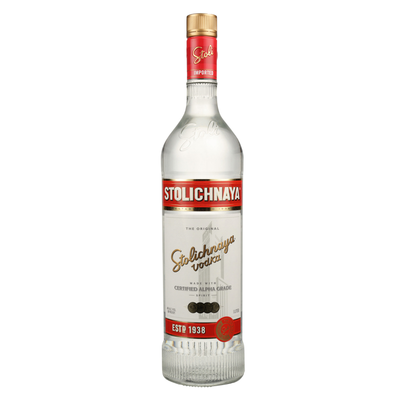 Stoli Vodka 1 L (80 proof) - Stoli – BevMo!