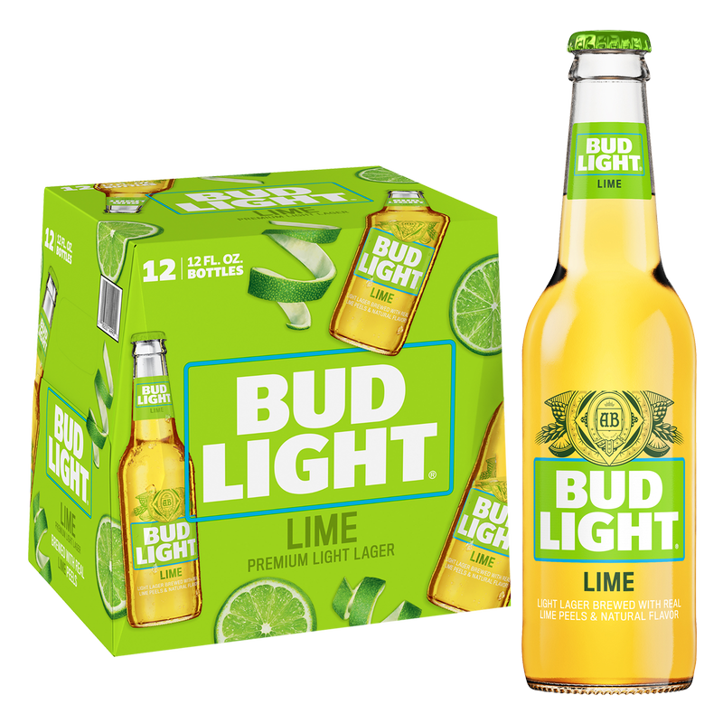 Bud Light Lime 12pk 12oz Btl 4.2% ABV - Bud Light – BevMo!