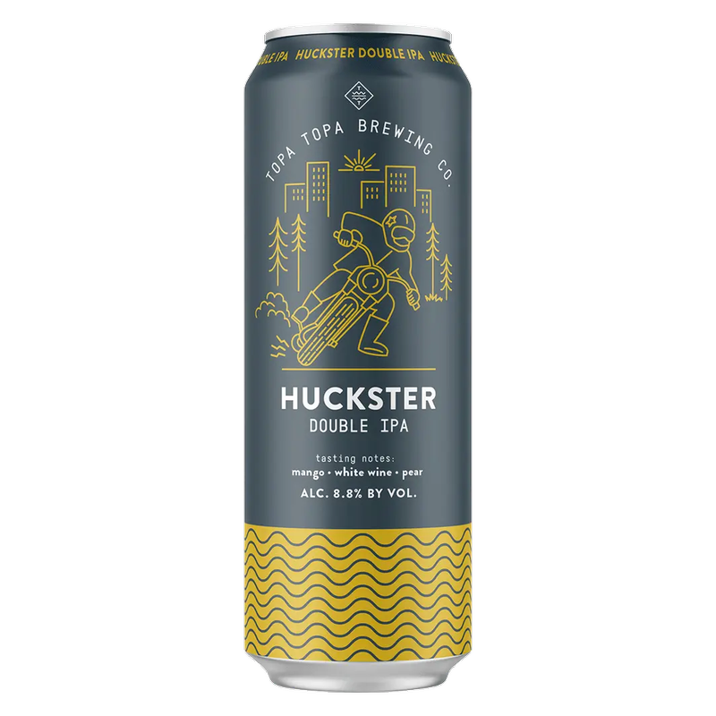 Topa Topa Huckster DIPA 19.2oz Can - Topa Topa – BevMo!