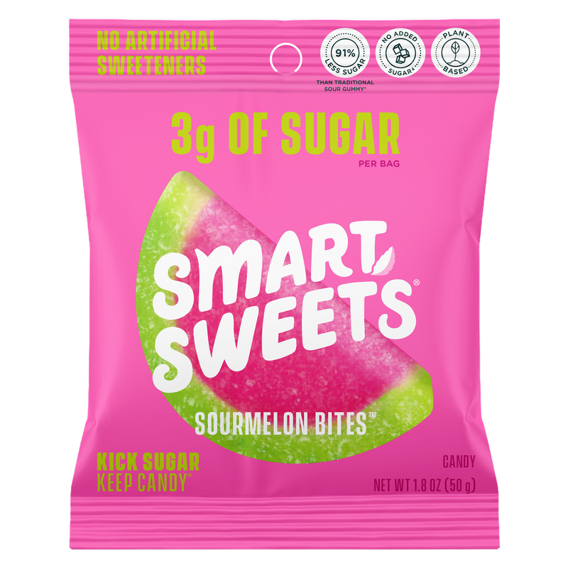 Smart Sweets Sourmelon Bites 1.8oz - SmartSweets – BevMo!