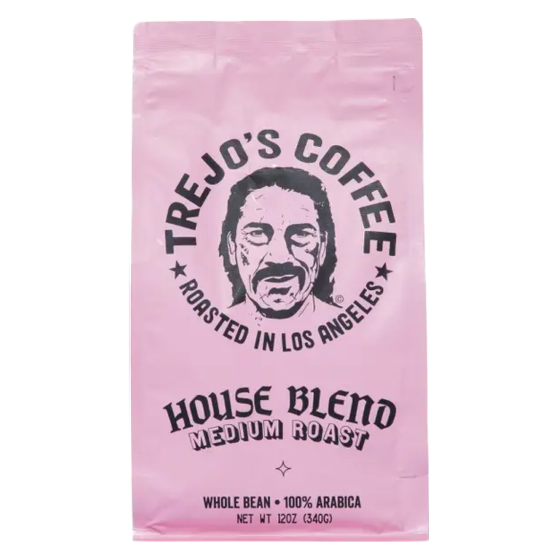 Trejo's Coffee Medium Roast Whole Bean Coffee, 12 oz - Trejo's Coffee ...