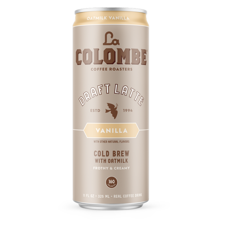 La Colombe Oatmilk Vanilla Draft Latte 11oz Can - La Colombe – BevMo!