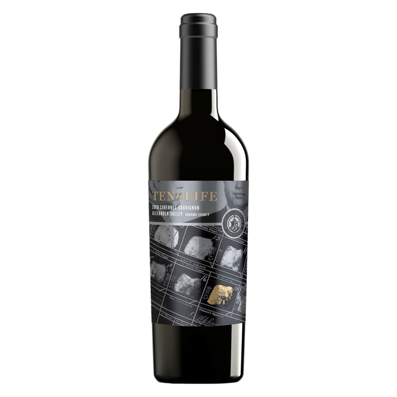 Ten to Life Alexander Valley Cabernet Sauvignon 750ml - Ten to Life ...