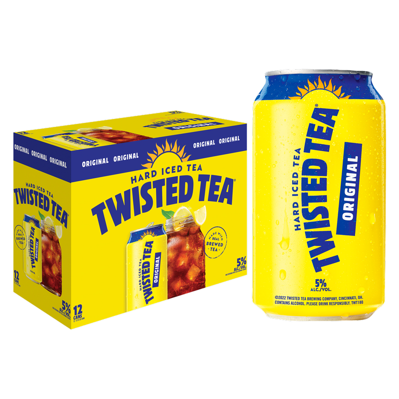 Twisted Tea 12pk 12oz Can 5.0% ABV - Twisted Tea – BevMo!