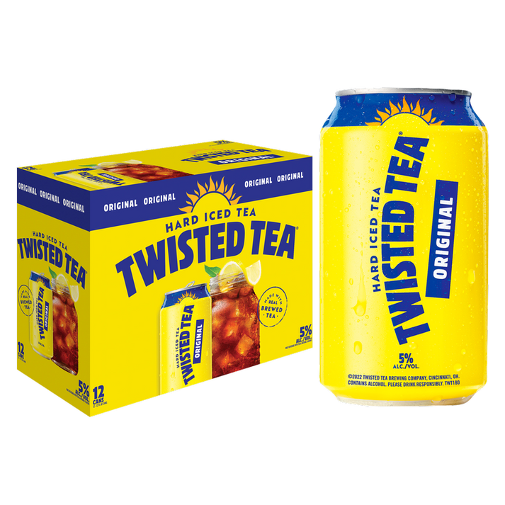 Twisted Tea 12pk 12oz Can 5.0% ABV - Twisted Tea – BevMo!