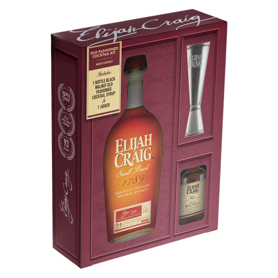 Elijah Craig Bourbon Gift Set 750ml (94 Proof) - Elijah Craig – BevMo!