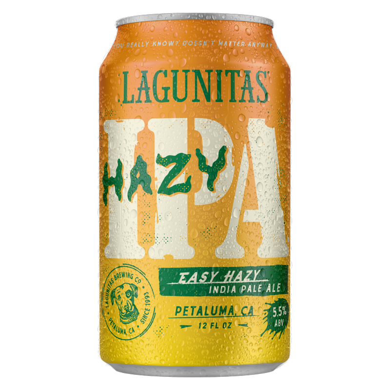 Lagunitas Hazy IPA 6pk 12oz Can 5.5% ABV - Lagunitas – BevMo!