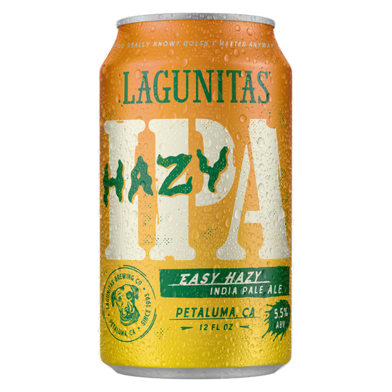 Lagunitas Hazy IPA 6pk 12oz Can 5.5% ABV - Lagunitas – BevMo!