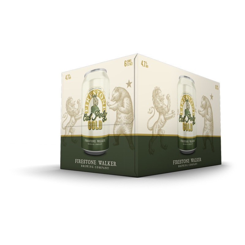Firestone Walker Cal Poly Gold, 12oz, 6pk Cans - Firestone Walker – BevMo!