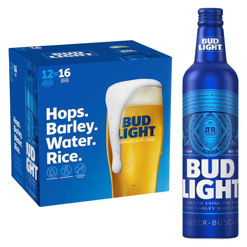 Bud Light 12pk 16oz Btl 4.2% ABV - Bud Light – BevMo!