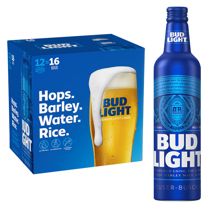 Bud Light 12pk 16oz Btl 4.2% ABV - Bud Light – BevMo!