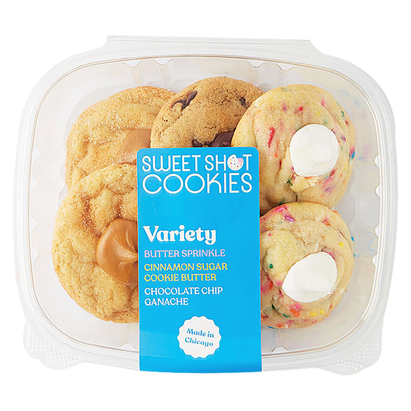 Sweet Shot Cookies Variety Pack 6ct 10oz - Sweet Shot Cookies – BevMo!
