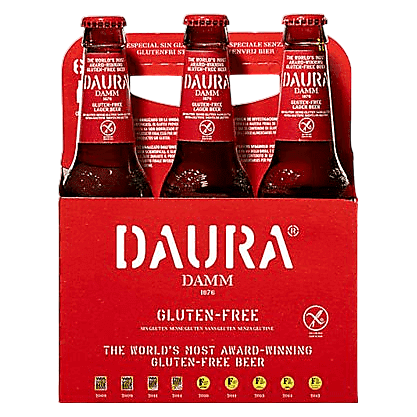 Daura Damm Premium Lager Gluten Free 6pk 11.2oz Btl - Estrella Damm ...