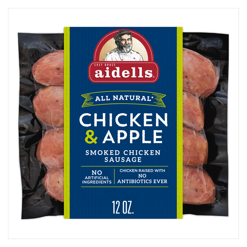 Aidells Apple Chicken Sausage - 12oz - Aidells – BevMo!