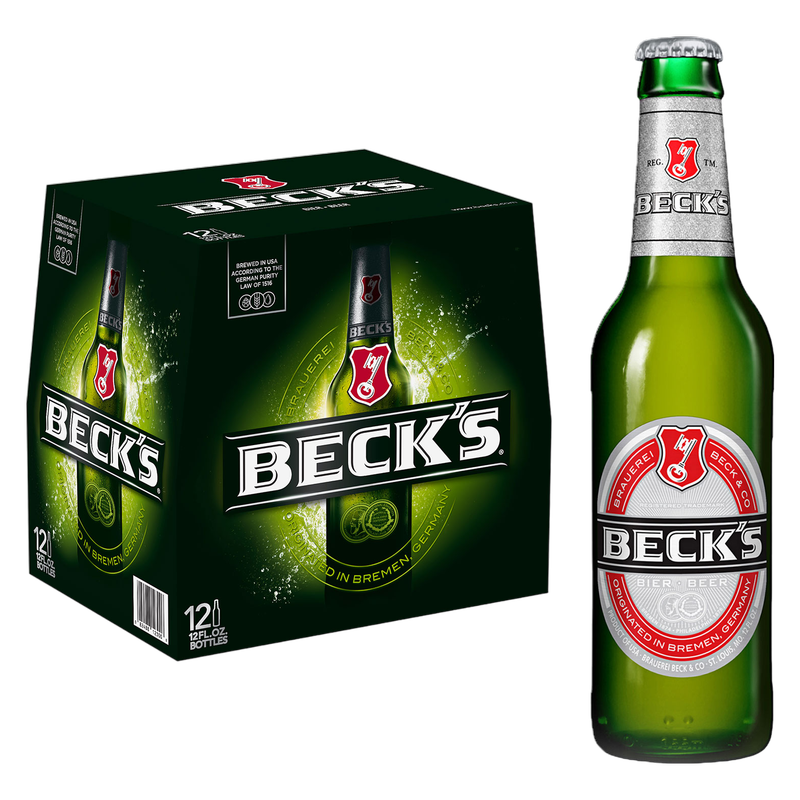 Beck's 12pk 12oz Btl 5.0% ABV - Beck's – BevMo!