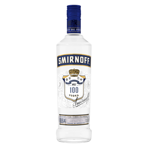 Smirnoff 100 Proof Vodka 750ml - Smirnoff – BevMo!