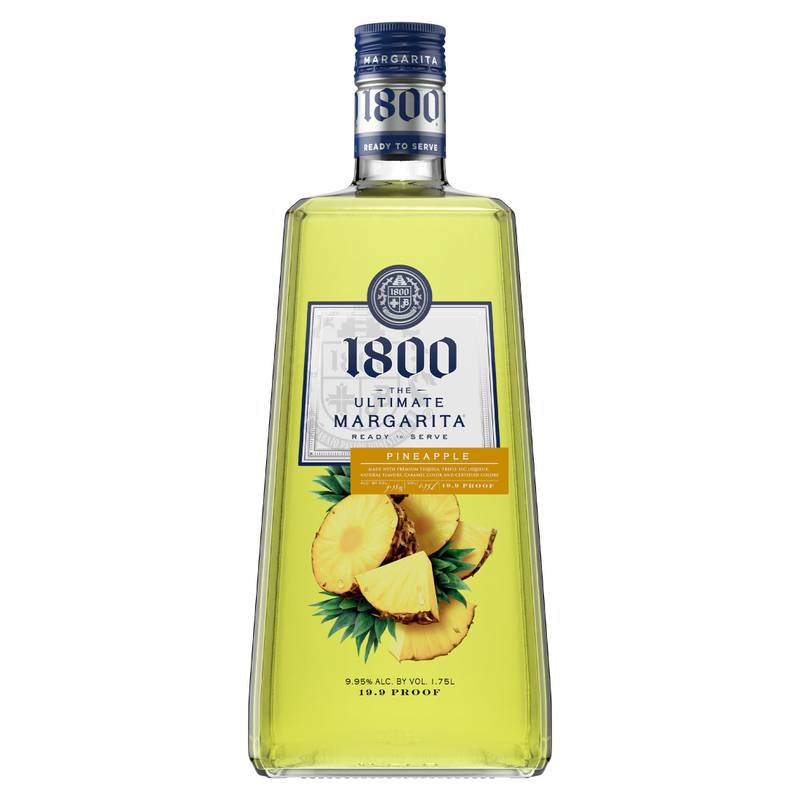 1800 Ultimate Pineapple Margarita 1.75 L - 1800 – BevMo!