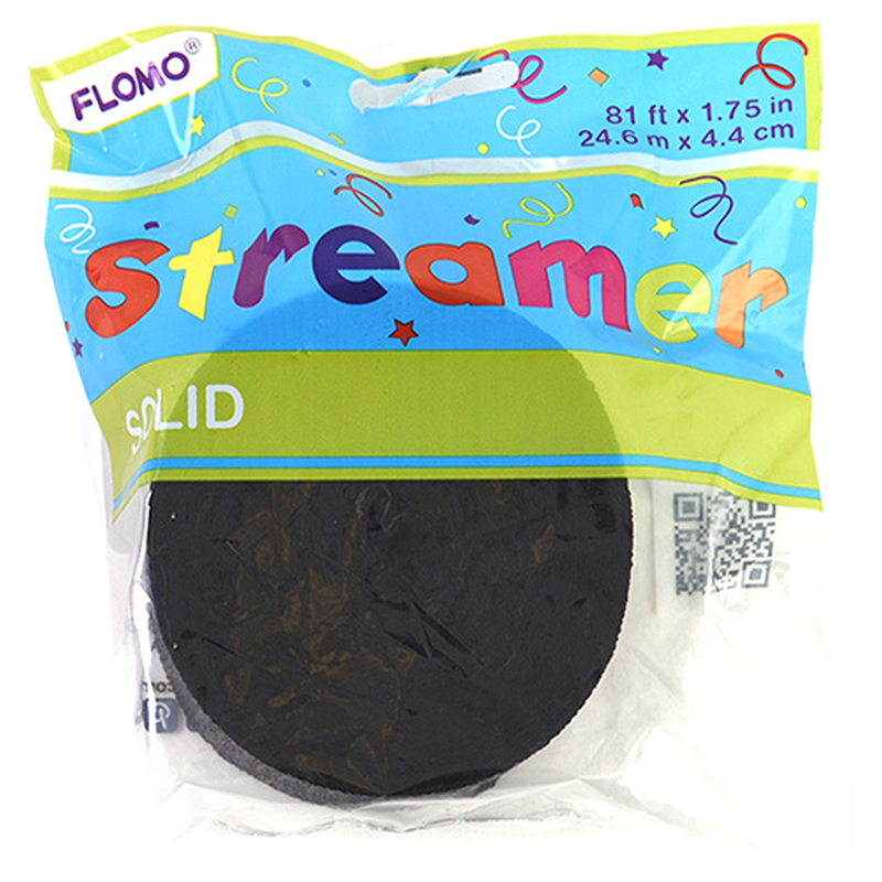 FLOMO Streamer Black 81ft - FLOMO – BevMo!