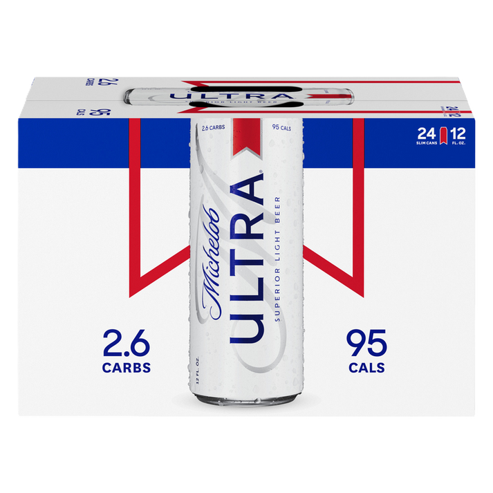 Michelob Ultra 24pk 12oz Can 4.2% ABV – BevMo!