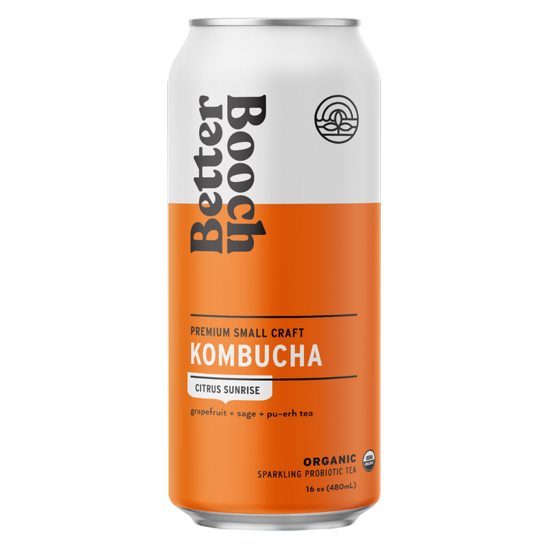 Better Booch Kombucha Citrus Sunrise Organic 16oz - BevMo! – BevMo!
