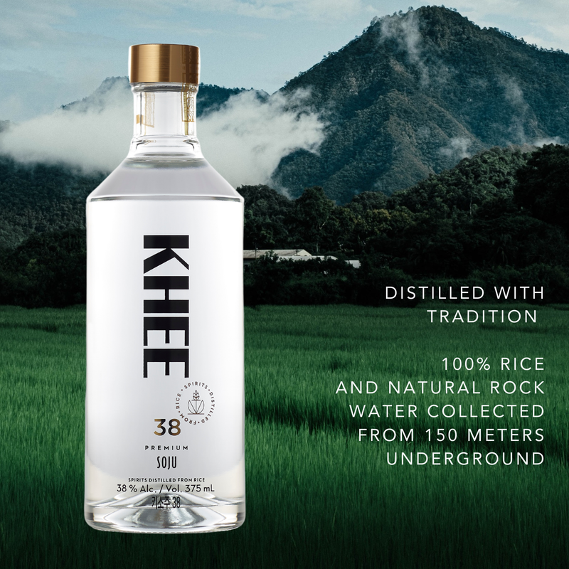 KHEE 38 Premium Soju 375ml (76 Proof) - Khee – BevMo!