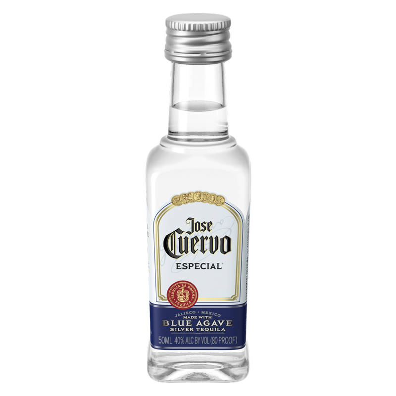 Jose Cuervo Especial Silver Tequila 50ml (80 Proof) - Jose Cuervo – BevMo!