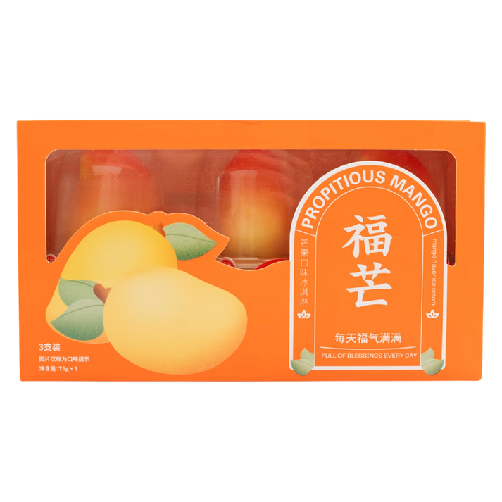 Propitious Mango Ice Cream 3ct - Propitious – BevMo!