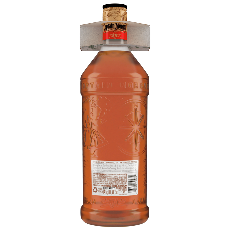 Captain Morgan Original Spiced Rum, 1.75 L (70 Proof) - Captain Morgan ...